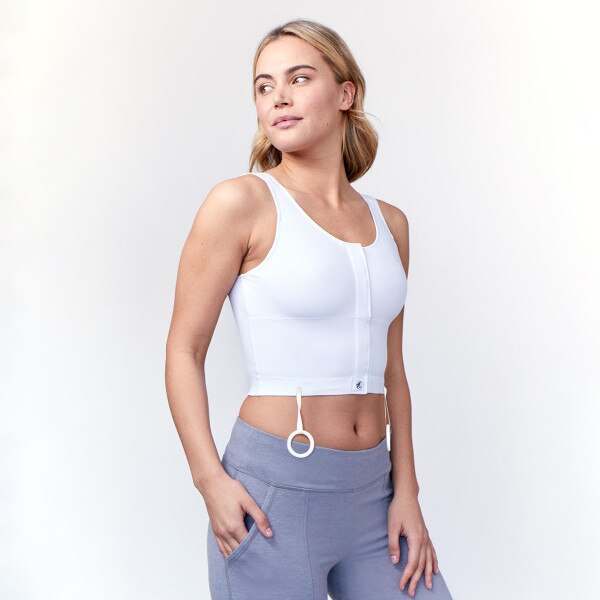 Judy Long-Line Surgical Bra w/ Loops and Rings